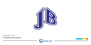Lowongan Kerja PT Jhonlin Baratama - Cekerja